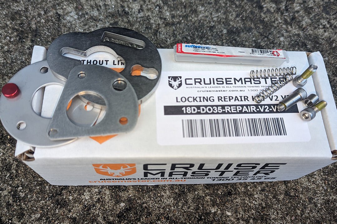 DIY: How to repair a Cruisemaster DO35 hitch – Caravan World Australia